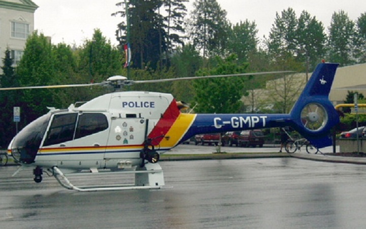 RCMP Air 1 helicopter takedown - BC | Globalnews.ca