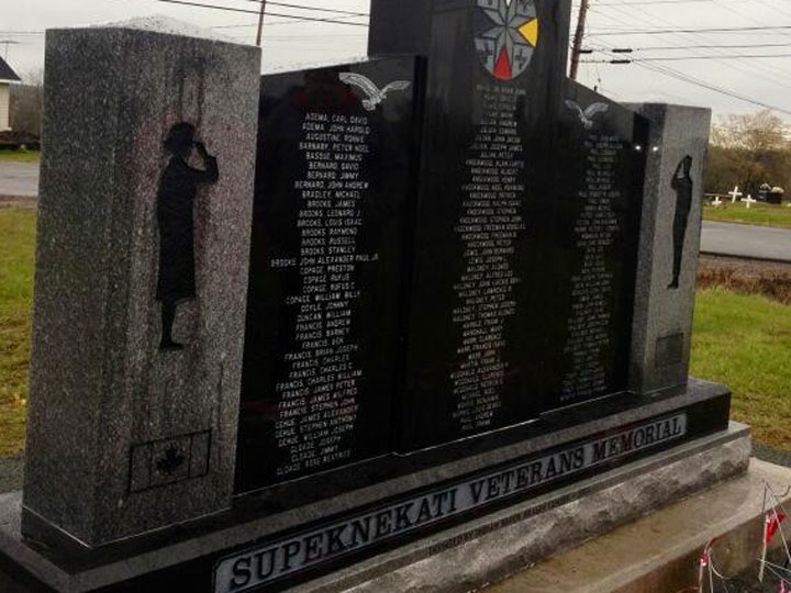 Indian Brook unveils cenotaph 20 years in the making - Halifax ...