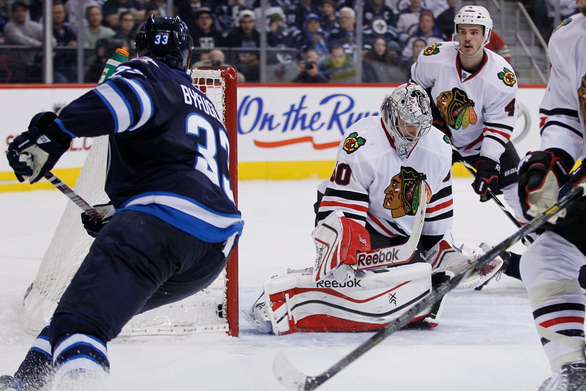 Chicago Blackhawks let Jets get back in game but still win - Winnipeg ...
