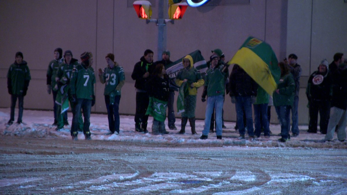 Saskatchewan Roughriders staying focused, despite hype around Grey Cup | Globalnews.ca