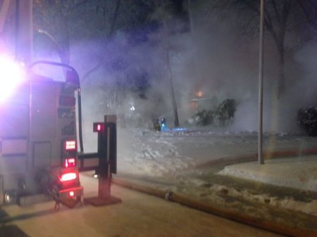 Fire crews battle frigid temperatures to douse Ada Boulevard house fire ...
