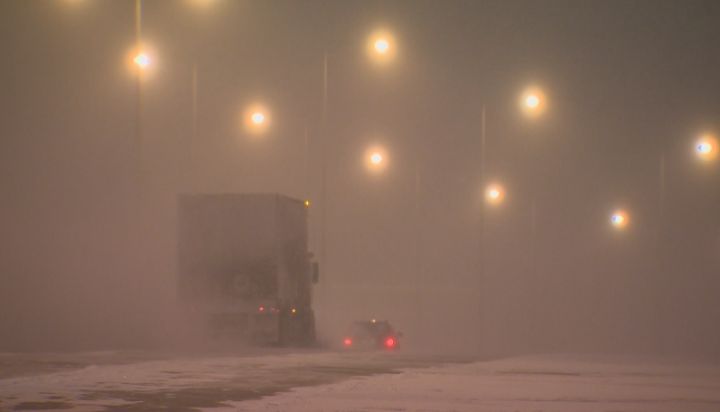 White-out conditions wreak havoc on Alberta highways overnight ...