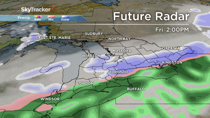 Significant freezing rain likely on tap for the weekend - Toronto ...
