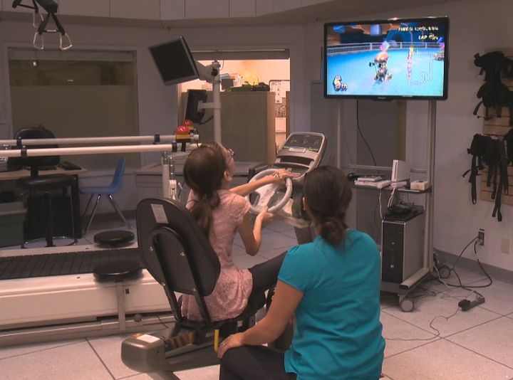 Exercise bike, Mario Kart combine to keep children motivated during ...