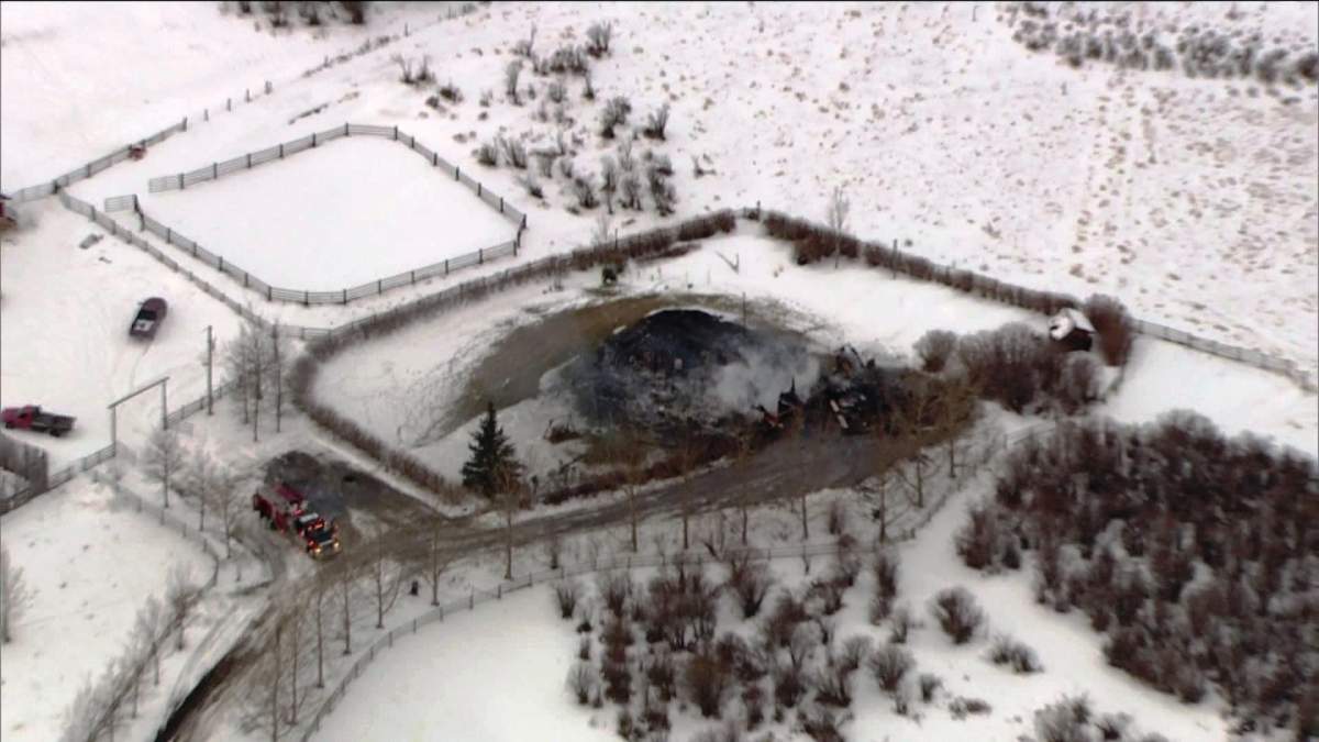 Fire destroys home of well-known Cochrane family - Calgary | Globalnews.ca