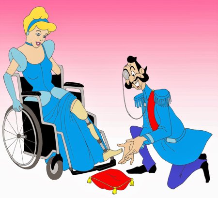 Artist depicts Disney princesses with physical disabilities - National ...