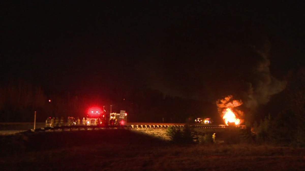 UPDATED: Residents return home following fuel truck fire near Truro ...