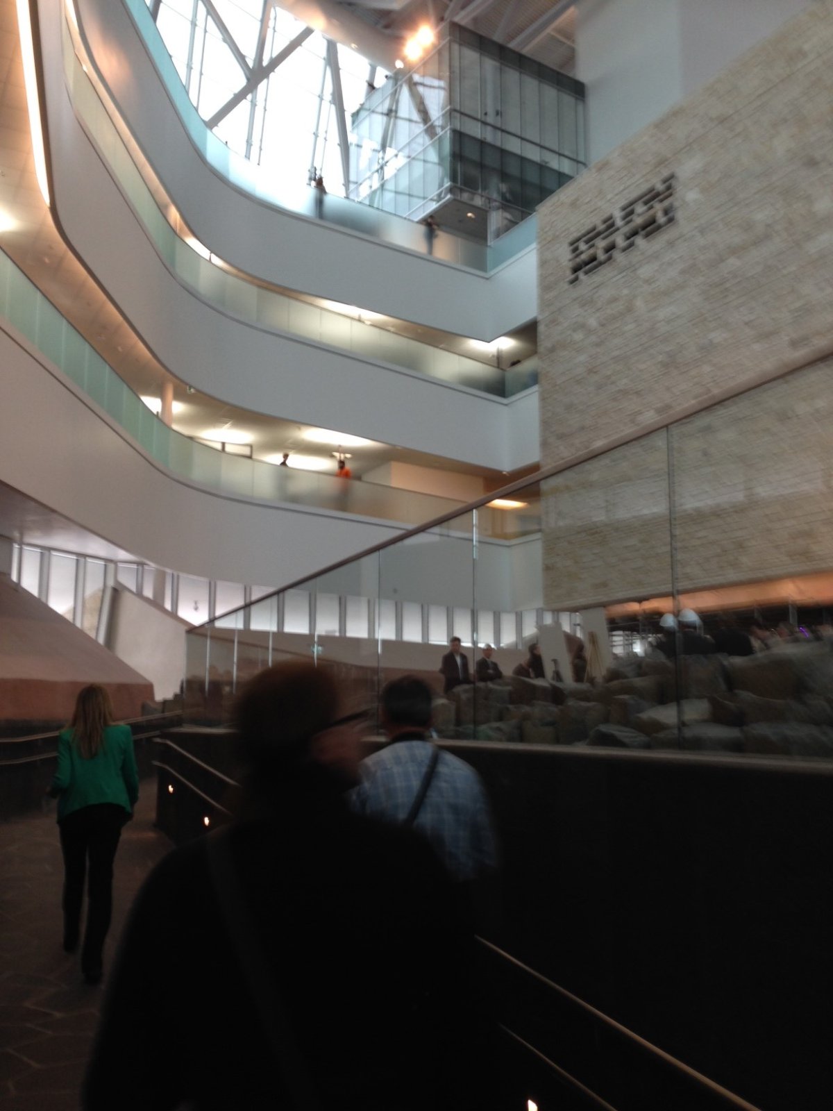 Rights museum shows off interior - Winnipeg | Globalnews.ca