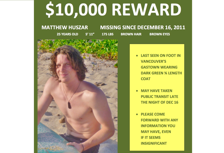 Matthew Huszar’s body found in False Creek two years after his ...