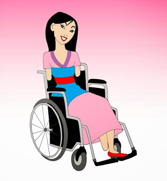 Artist depicts Disney princesses with physical disabilities - National ...