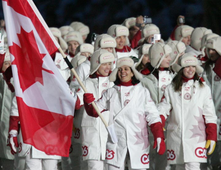 Gallery: Past Canadian Olympic Winter Games flag-bearers | Globalnews.ca