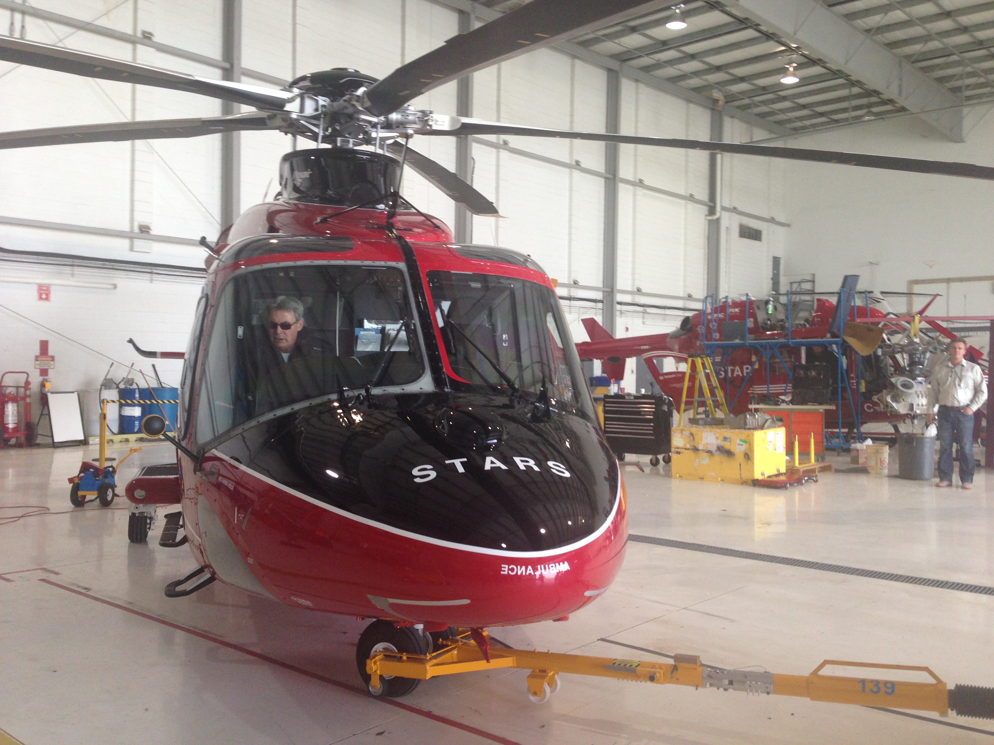 STARS shows off life-saving, state of the art helicopter | Globalnews.ca