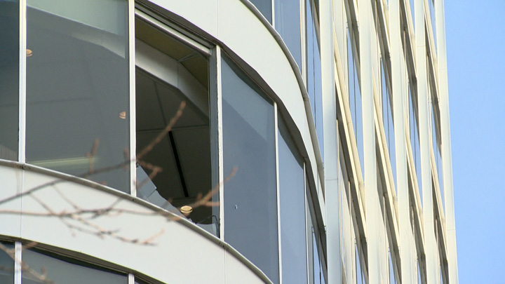 Window blown out of Saskatoon tower during wind storm - Saskatoon ...