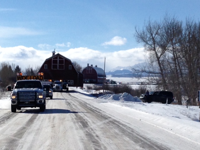 The Big Move: Historical barn hits the road to be relocated ...