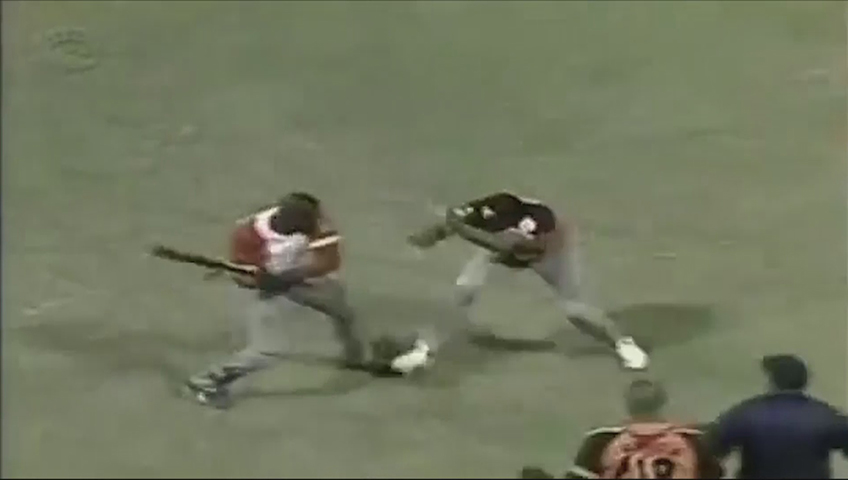 WATCH: Pitcher attacked with bat in crazy baseball brawl in Cuba ...