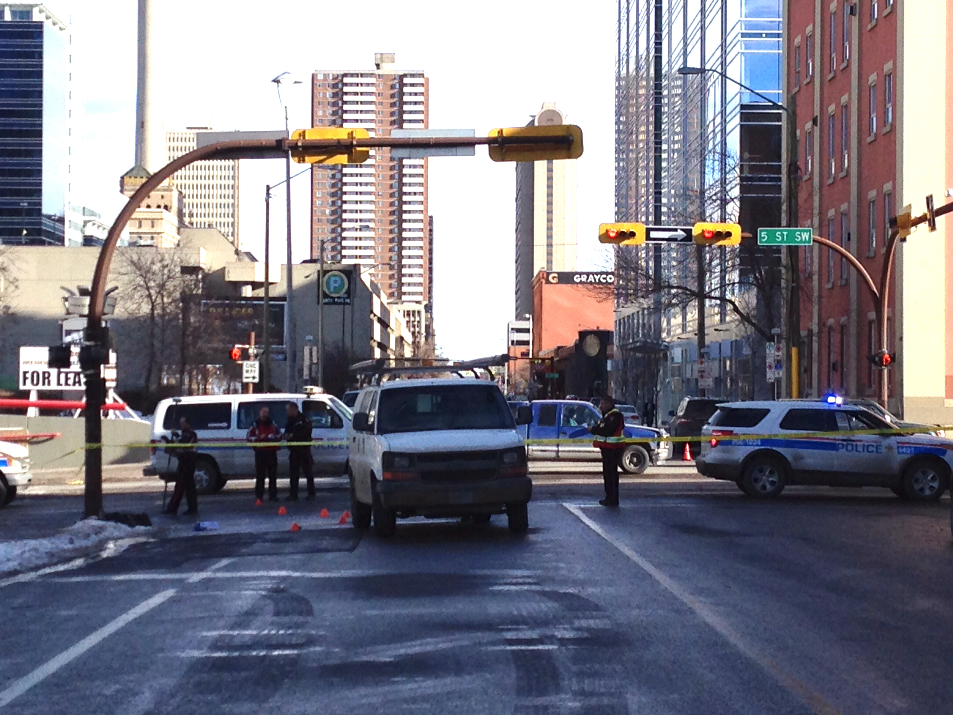 UPDATE: Pedestrian killed in downtown Calgary - Calgary | Globalnews.ca