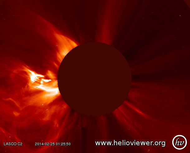 WATCH: Sun unleashes major solar flare - National | Globalnews.ca