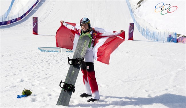 Canada’s Dominique Maltais wins silver in women’s snowboard cross ...