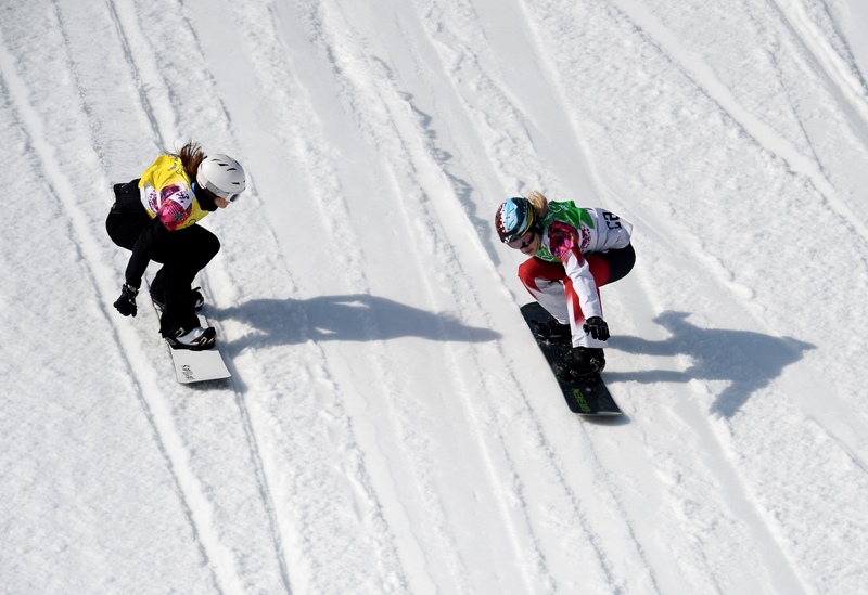 Canada’s Dominique Maltais wins silver in women’s snowboard cross ...