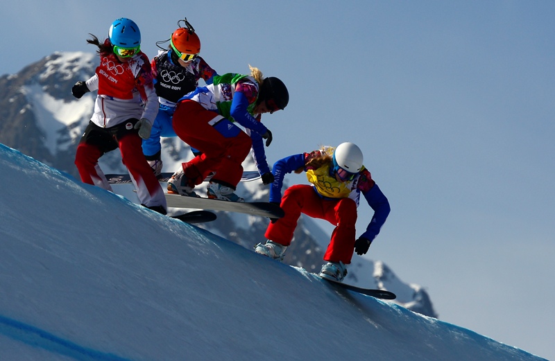 Canada’s Dominique Maltais wins silver in women’s snowboard cross ...