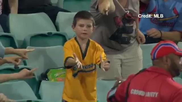 WATCH: Australian boy throws tantrum over foul ball - National ...