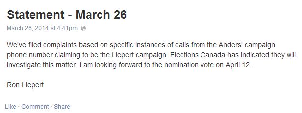 MP Rob Anders threatens to sue Ron Liepert over robo-calls allegation ...