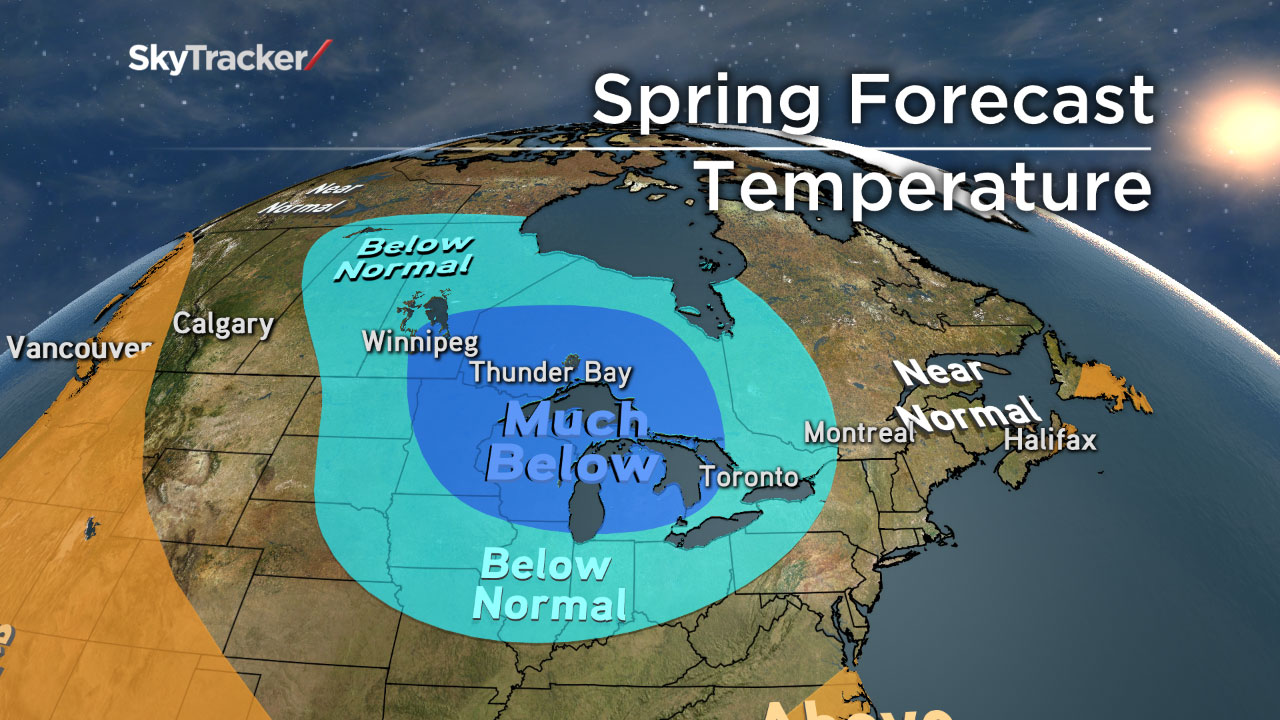 Spring forecast: Colder than normal, but spring is on its way - Toronto ...