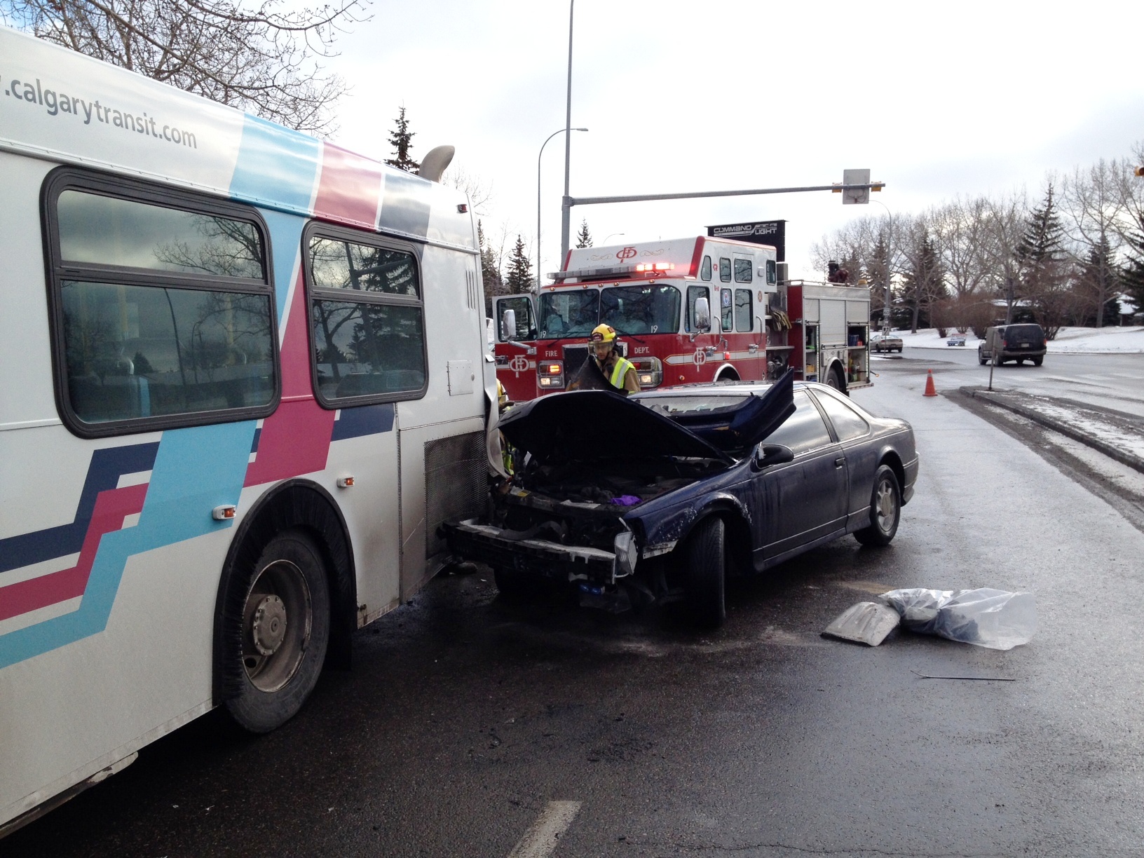 March snow causes Calgary collisions - Calgary | Globalnews.ca
