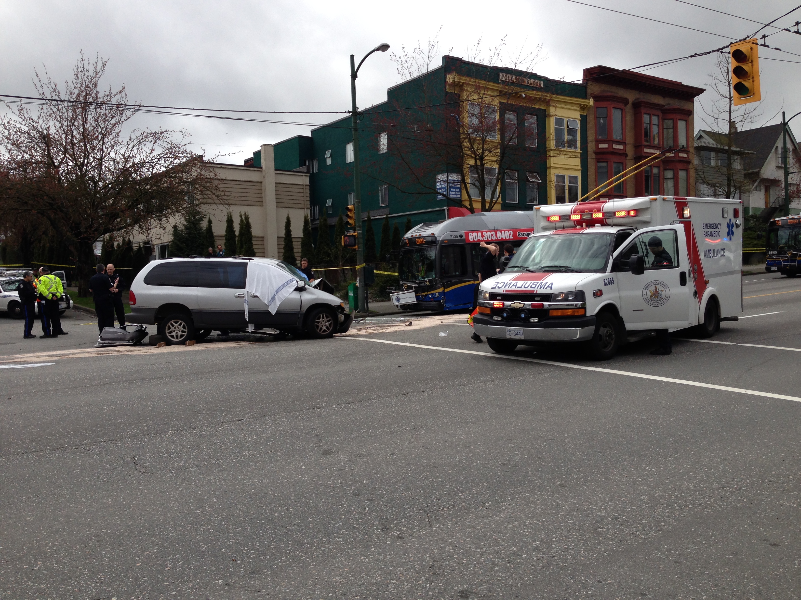 Van involved in fatal collision with bus was stolen: police - BC ...