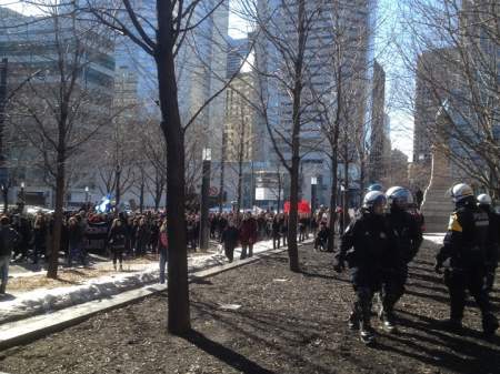 Thousands of Quebec students protest against PQ austerity measures ...