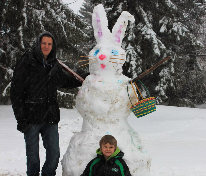 Saskatoon makes best of snowy Easter weekend weather - Saskatoon ...