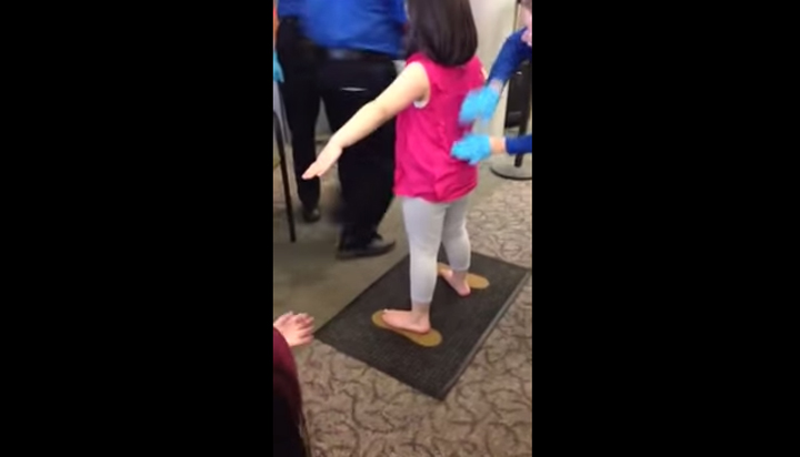 WATCH: Young children undergo pat-down at U.S. airport - National ...