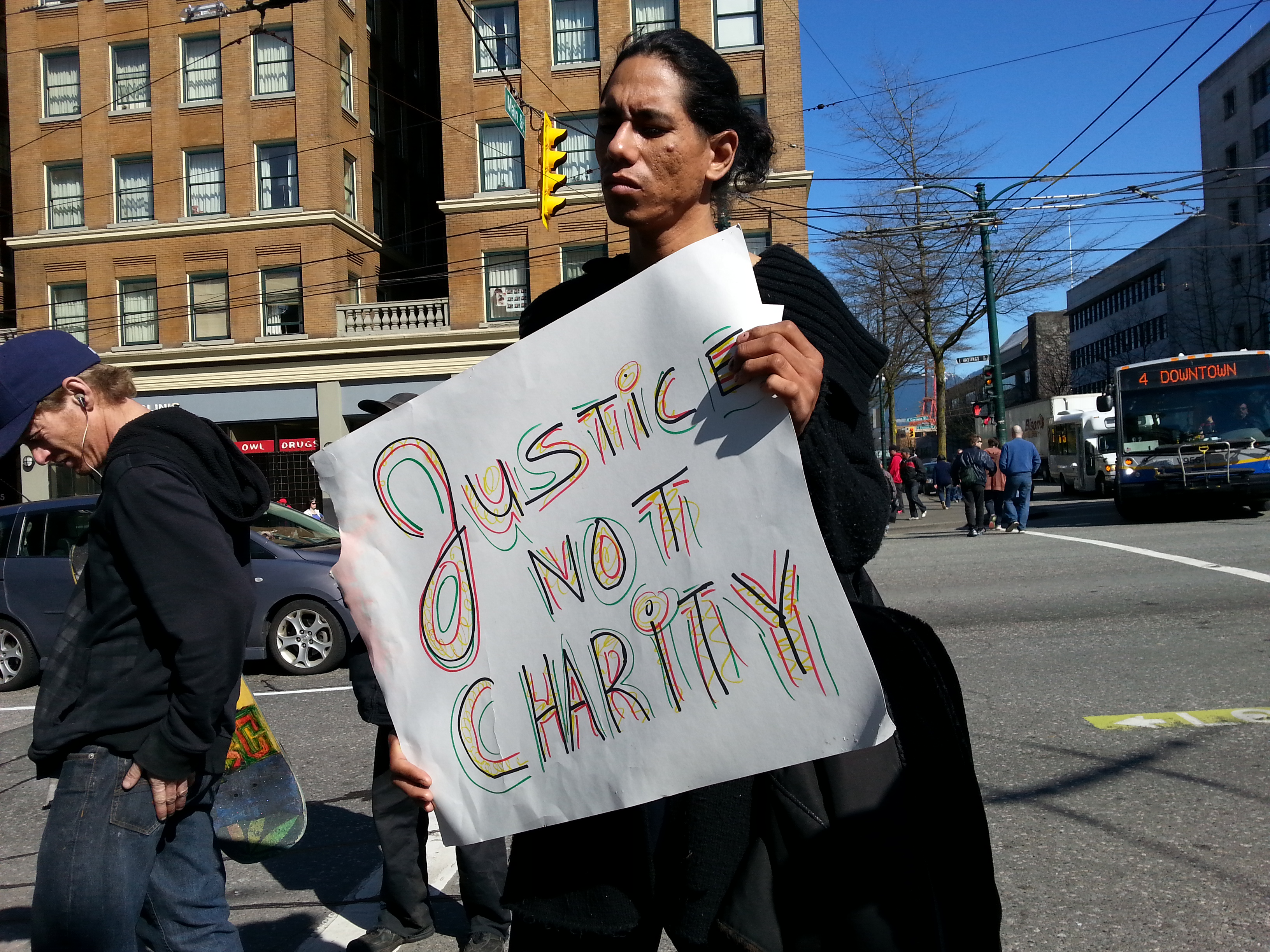 Anti-poverty activists rally for higher welfare rates - BC | Globalnews.ca