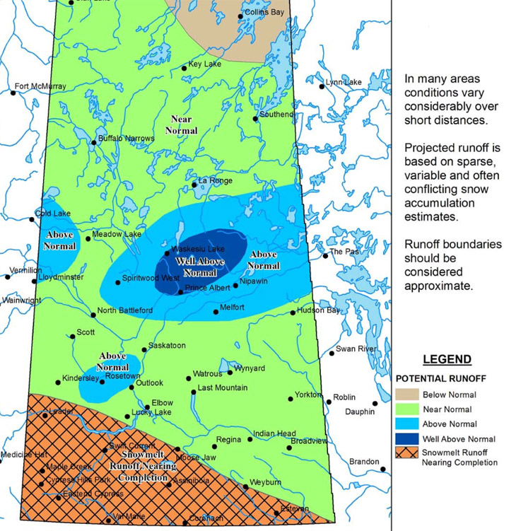 Flood risk remains high in parts of Saskatchewan | Globalnews.ca