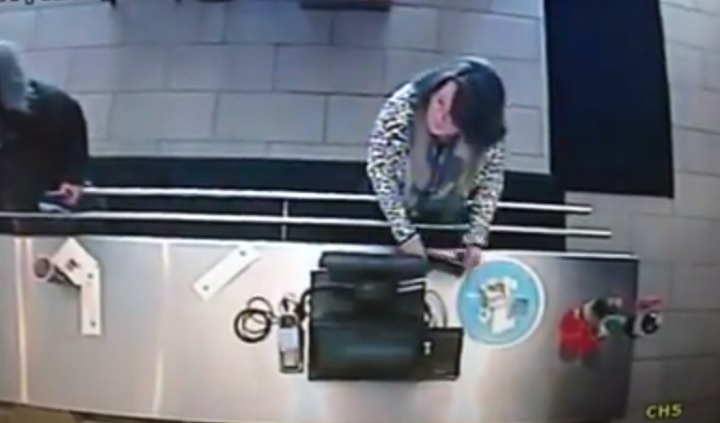 Woman accused of stealing cancer charity donation box turns herself in ...