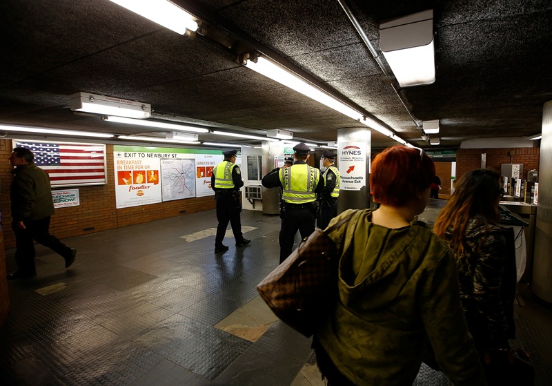 WATCH: Dramatic rescue of woman falling on Boston subway tracks ...