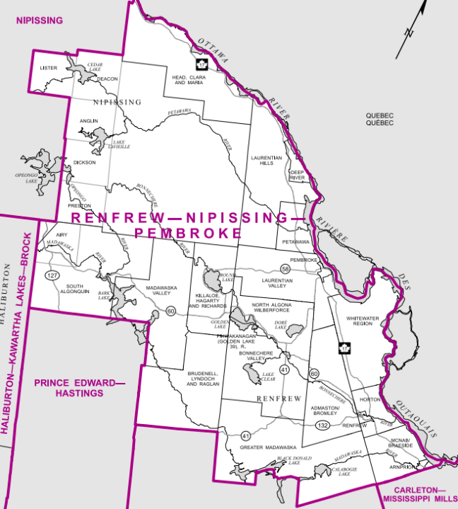 Ontario election 2014: Renfrew-Nipissing-Pembroke riding | Globalnews.ca