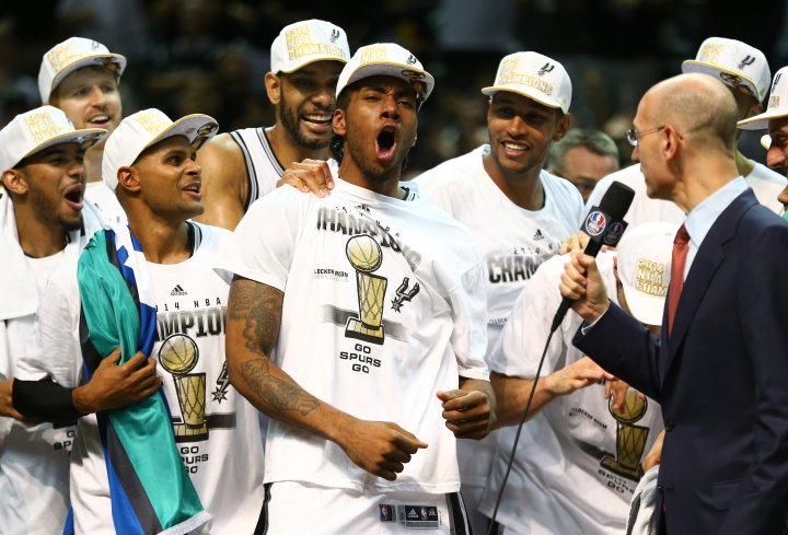 San Antonio Spurs win NBA Finals with 104-87 win over Miami Heat ...