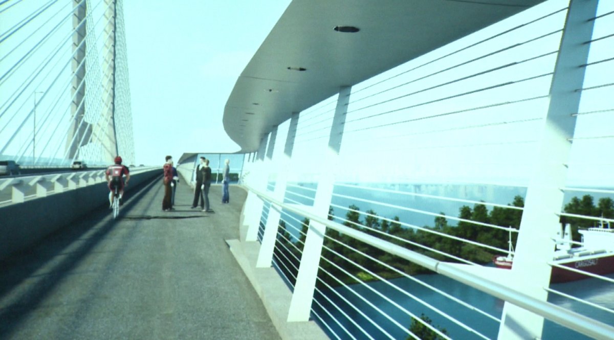 Design for new Champlain bridge unveiled | Globalnews.ca