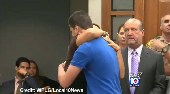 WATCH: Mom gives hug to daughter’s killer in court - National ...