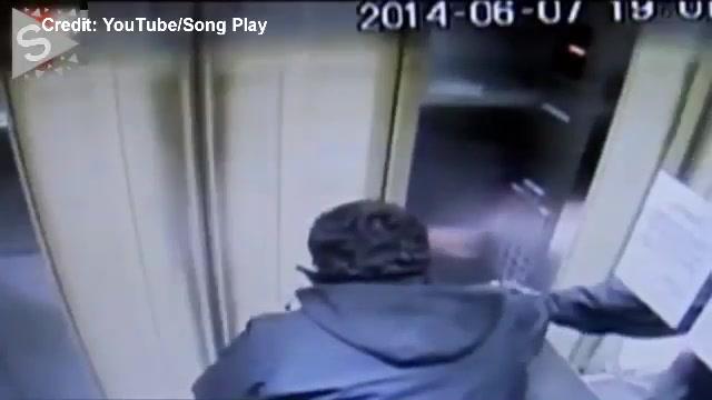 WATCH: Out-of-control elevator climbs 31 floors in 15 seconds with man ...