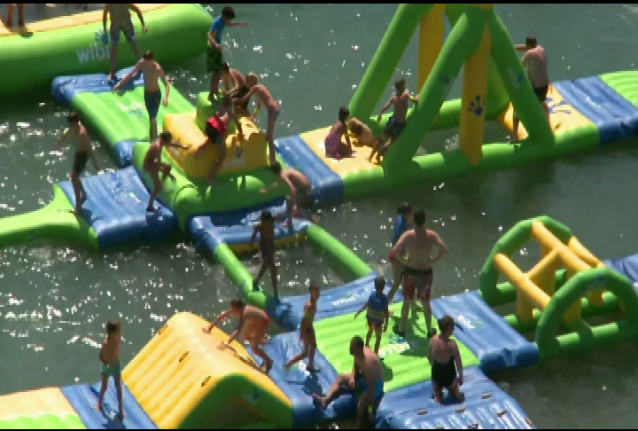 WATCH: Aqua Park will make big splash in Kelowna | Globalnews.ca