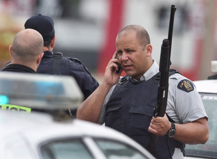IN PHOTOS: Moncton shooting leads to massive manhunt | Globalnews.ca