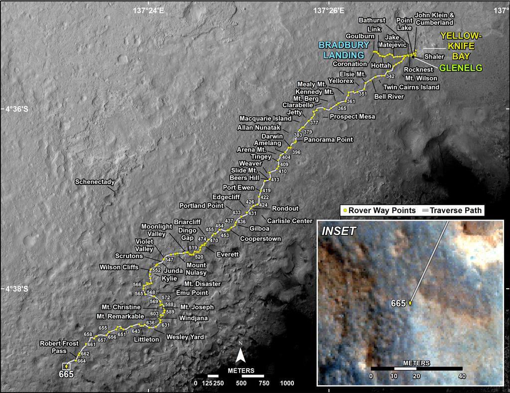 Curiosity rover celebrates one Martian year on the red planet ...