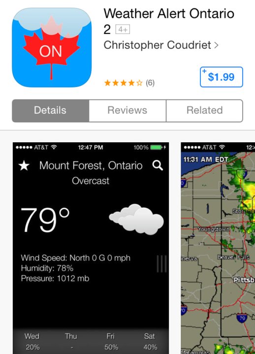 How technology can help warn you about the next big storm | Globalnews.ca