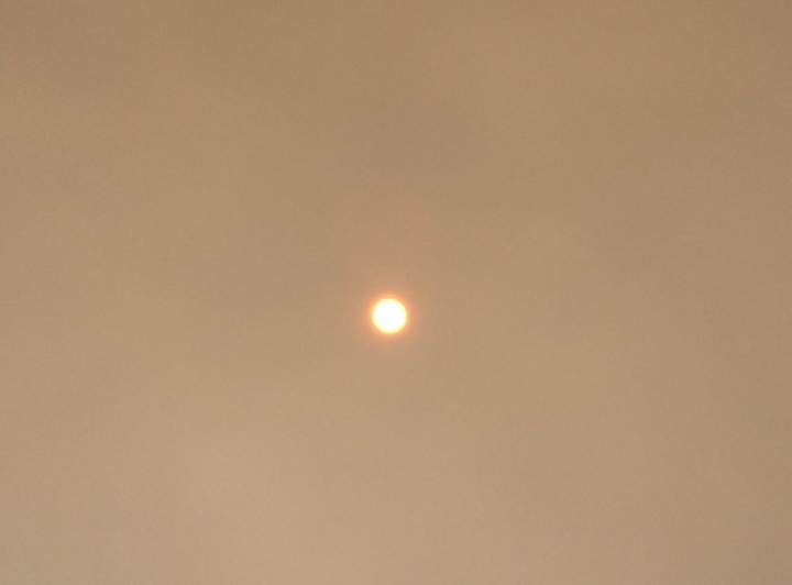 Smoke from forest fires covers Edmonton in haze and ash - Edmonton ...