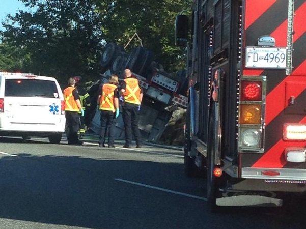 WATCH: Hwy 1 re-opens after fatal crash involving dump truck - BC ...