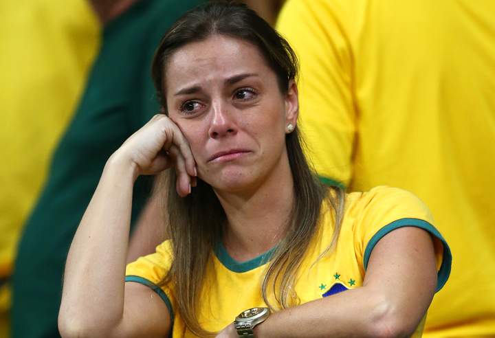 IN PHOTOS: The sad faces of Brazil’s soccer fans - National | Globalnews.ca