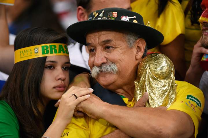 IN PHOTOS: The sad faces of Brazil’s soccer fans - National | Globalnews.ca