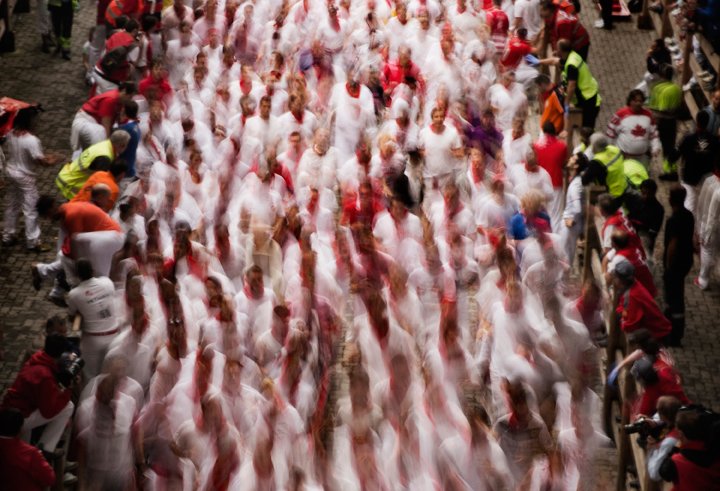 The best photos from day 1 of Spain’s Pamplona bull run - National ...